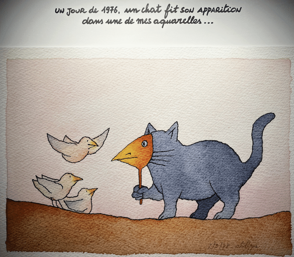 Geluck expose Le Chat : quand l’humour se fait œuvre d’art - FIRSTLUXE
